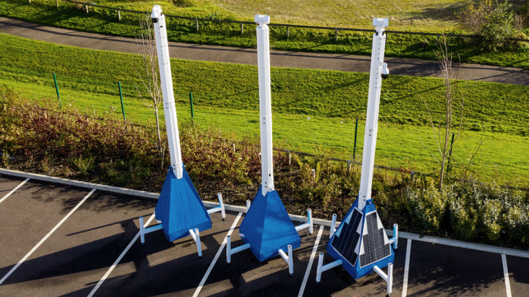 Rapid Deployment CCTV Towers UK