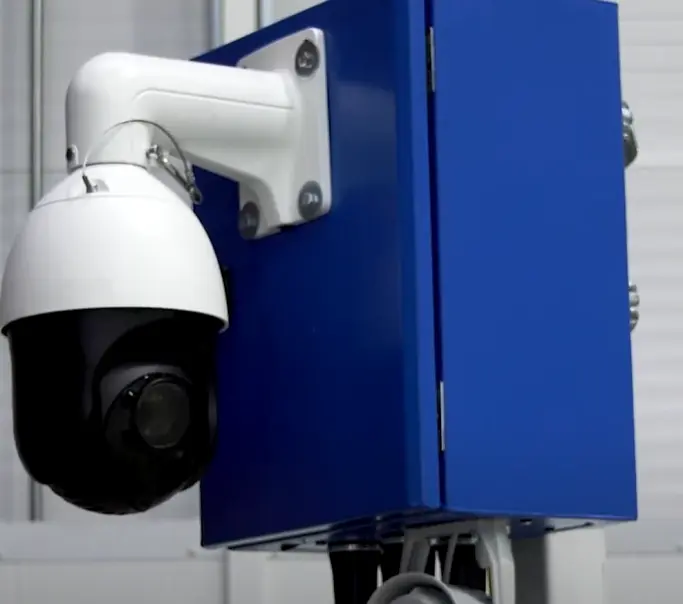 CCTV Lite Tower by Innovative Security Solutions UK