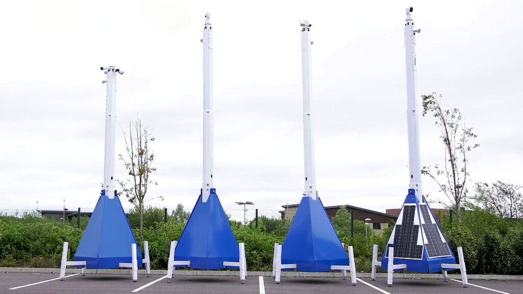 CCTV Ultra Tower Deployment | Innovative Security Solutions UK