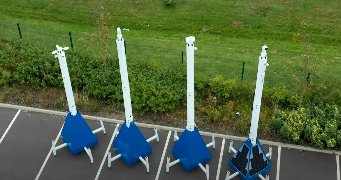 Tetra CCTV Tower Deployment