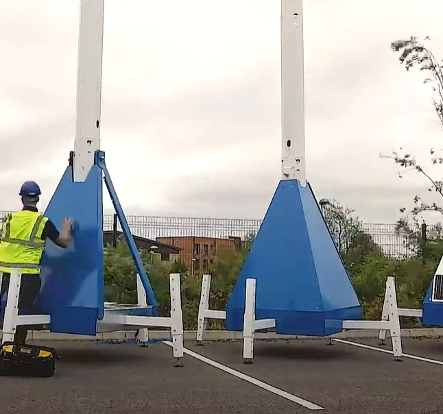 CCTV Ultra Tower Deployment | Innovative Security Solutions UK